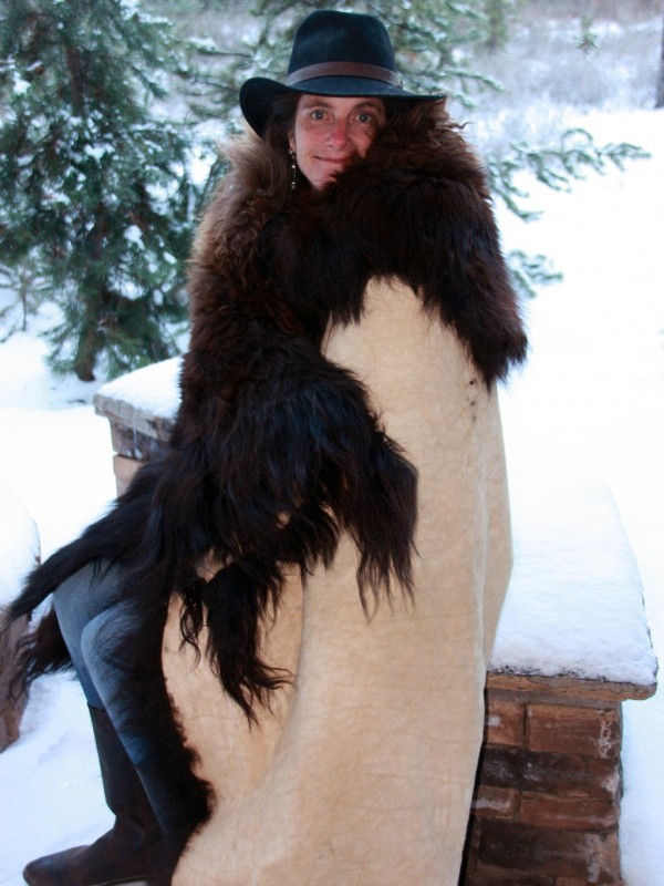 Buffalo Hides, Robes & Rugs - Natural