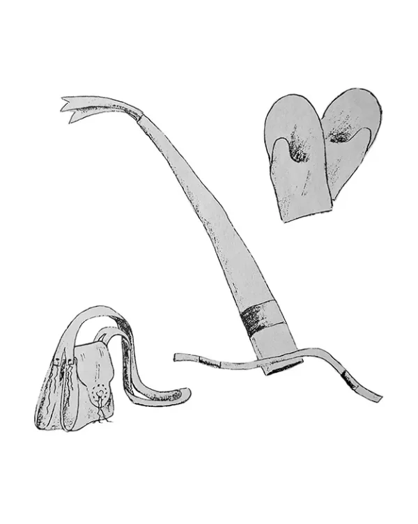 Pouch, Gun Case, and Mittens Pattern - Traditional Tanners