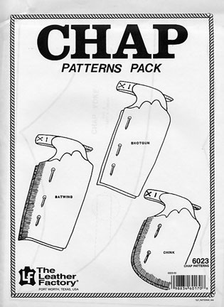 Chaps Pattern - Traditional Tanners
